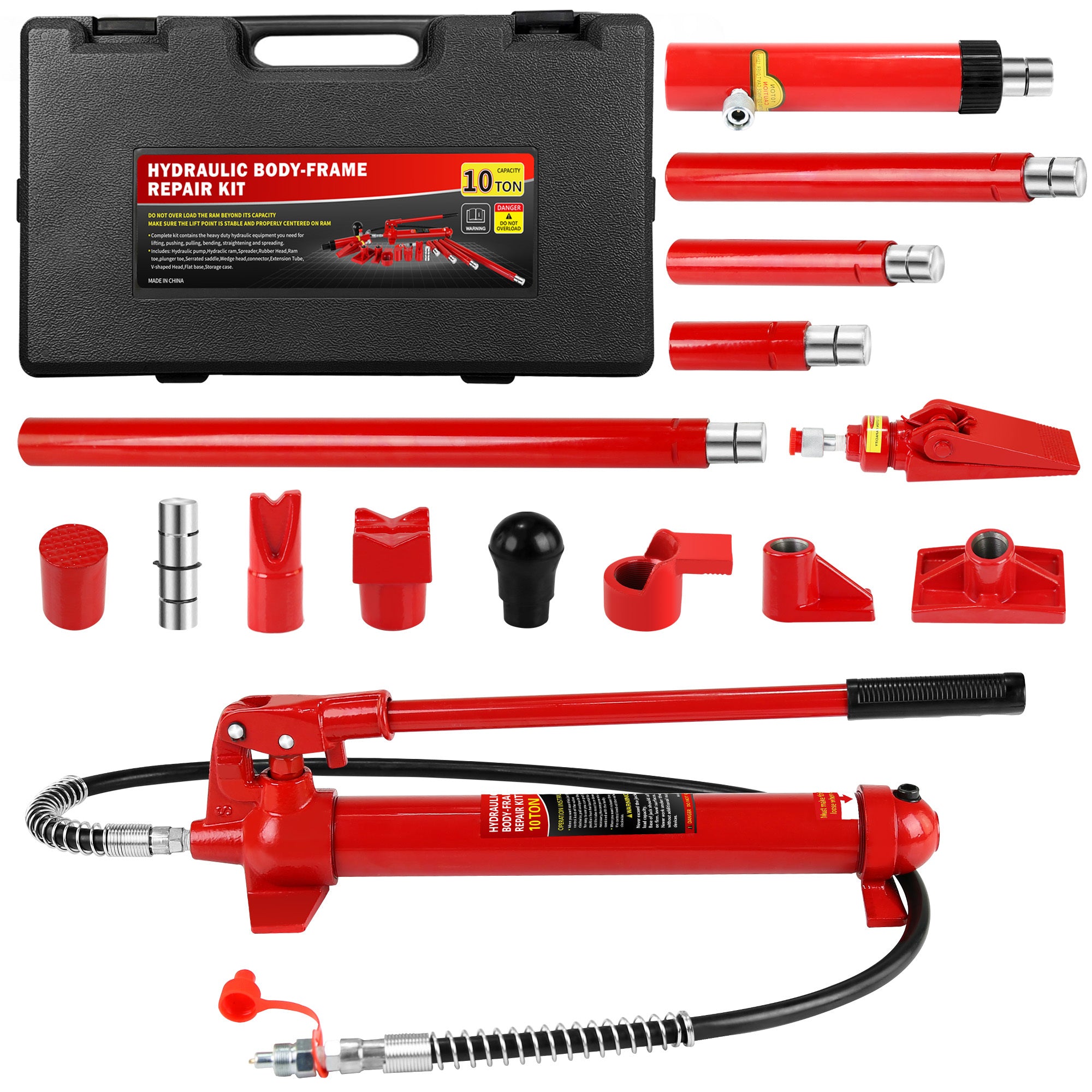 Power Hydraulic Ram Cylinder Jack: Single Acting Mini Jack, Porta Powe