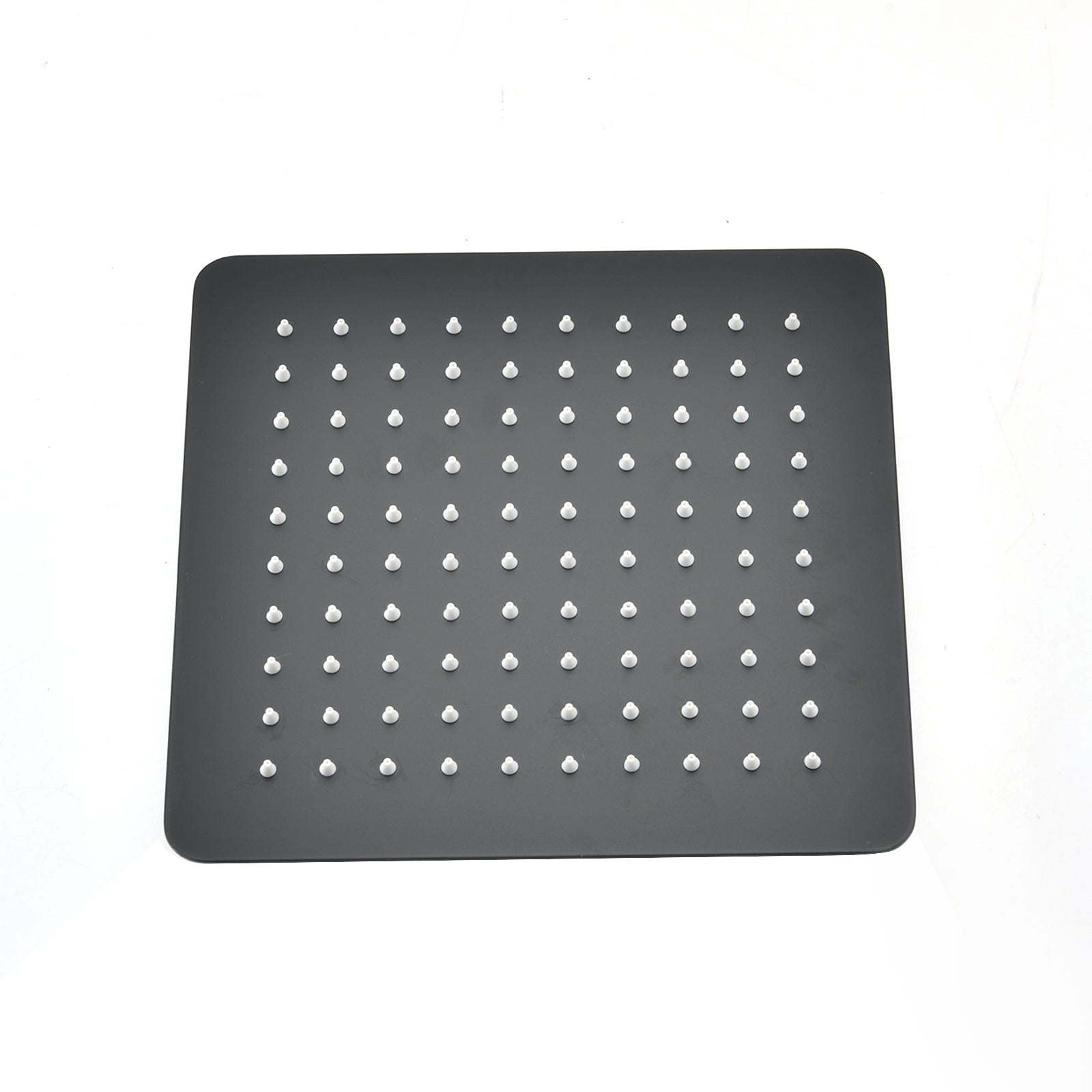 12 Inch Rain Shower Head, 10" Square Rainfall & High Pressure Stainles