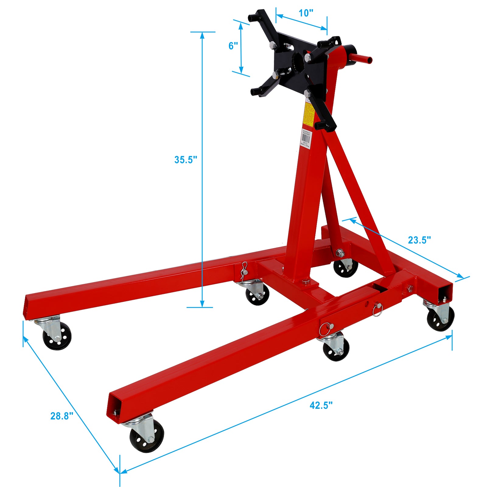 Engine Stand,Vehicle Engine Block Stand,Folding Stand,Steel Ratating H