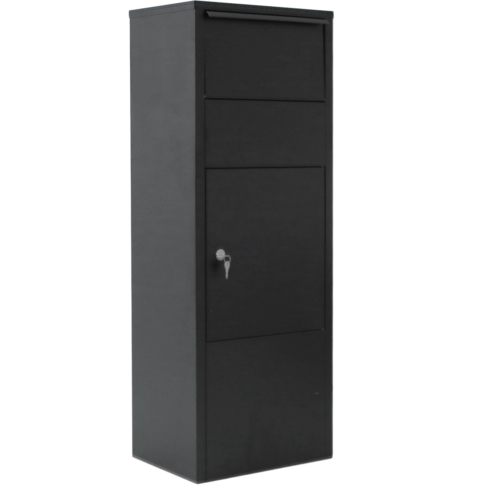 Large Package Delivery Parcel Mail Drop Box For Black, 10.5" X 15.5" X