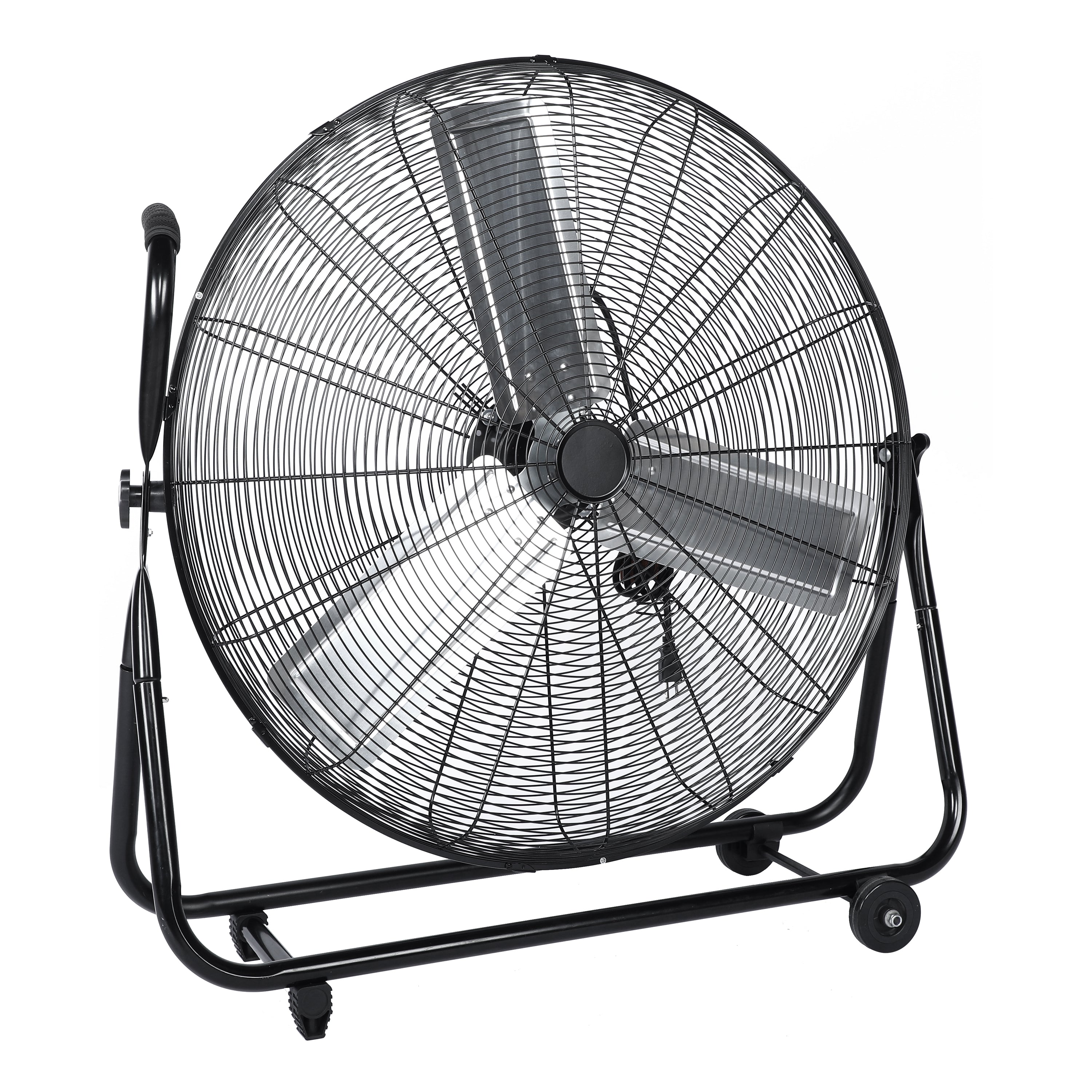 Dynamic 30 Inch Floor Fan With Roll Booster Industrial Grade Airflow,