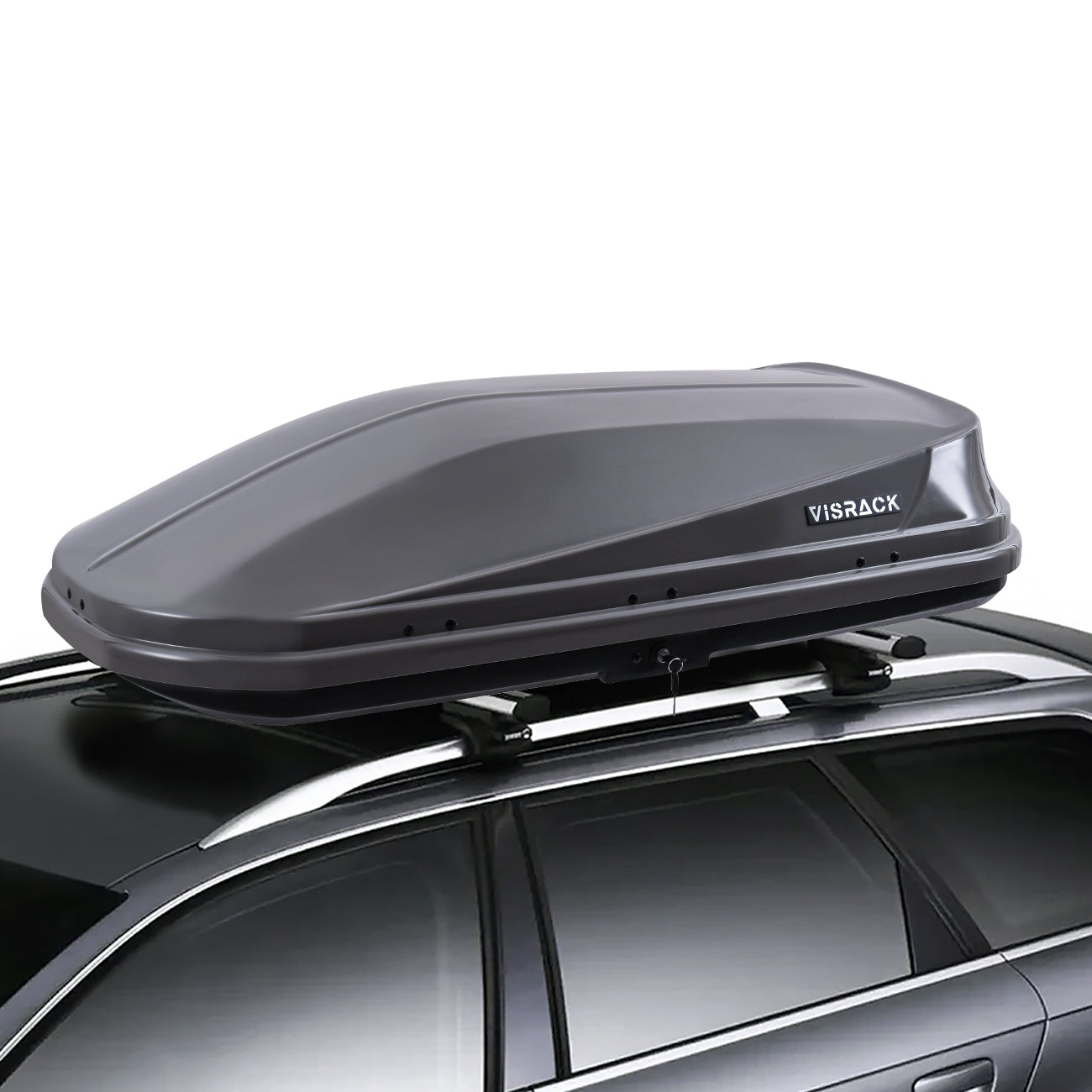 Hard Shell Roof Cargo Carrier With Security Keys, Roof Box, Cargo Box,