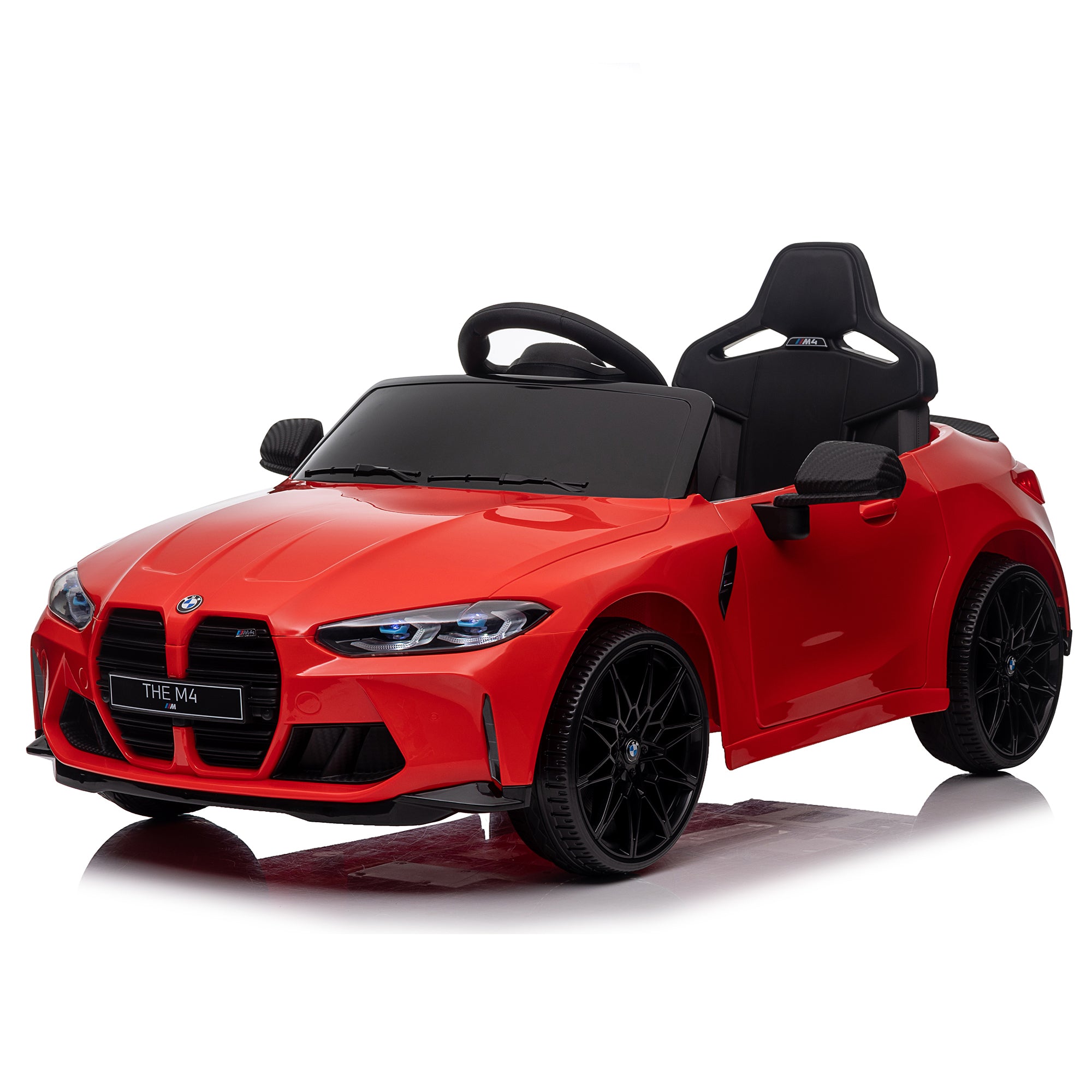Bmw M4 12V Kids Ride On Toy Car 2.4G W Parents Remote Control,Three Sp
