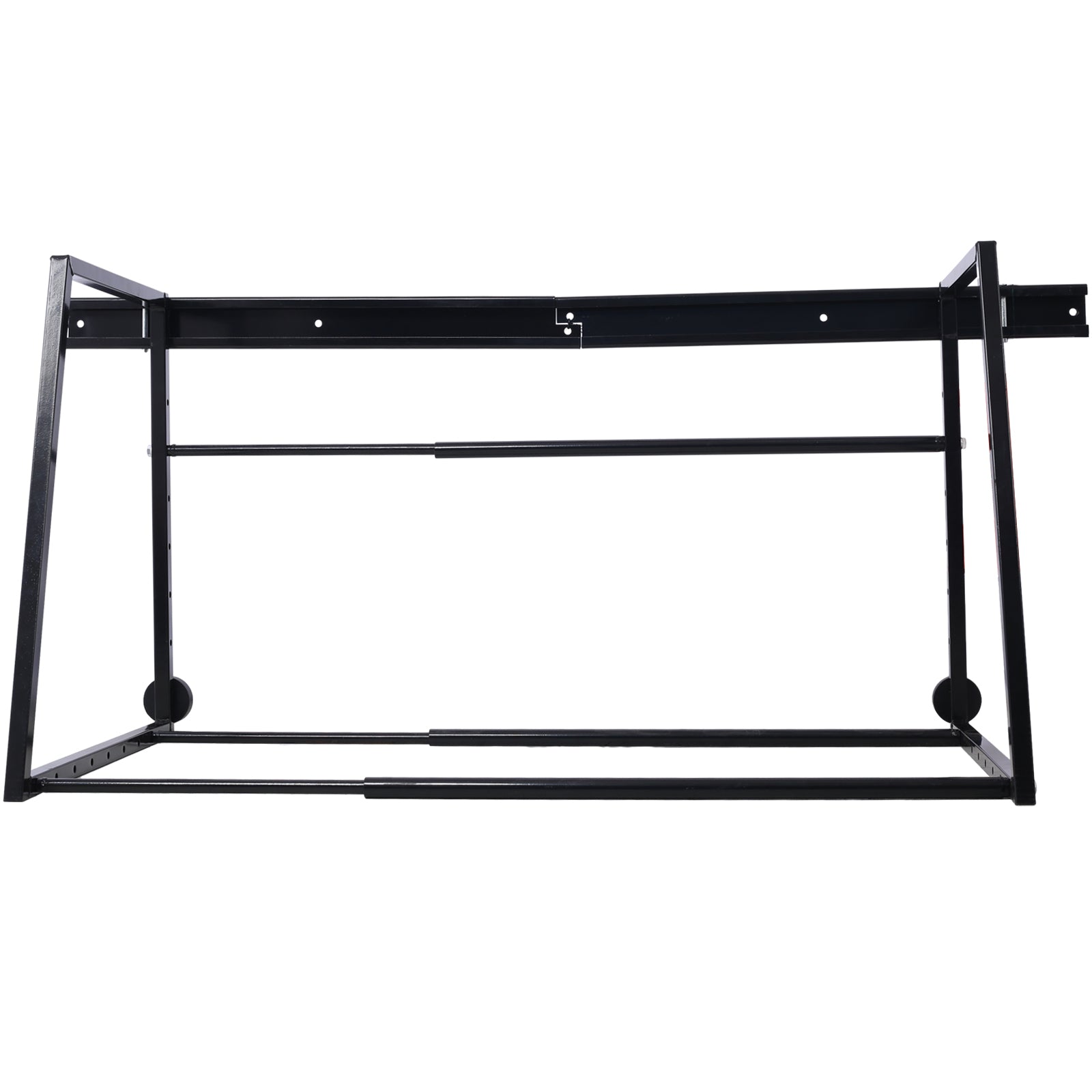 Heavy Duty Adjustable Garage Wall Multi Tire Rack Storage, Black Black