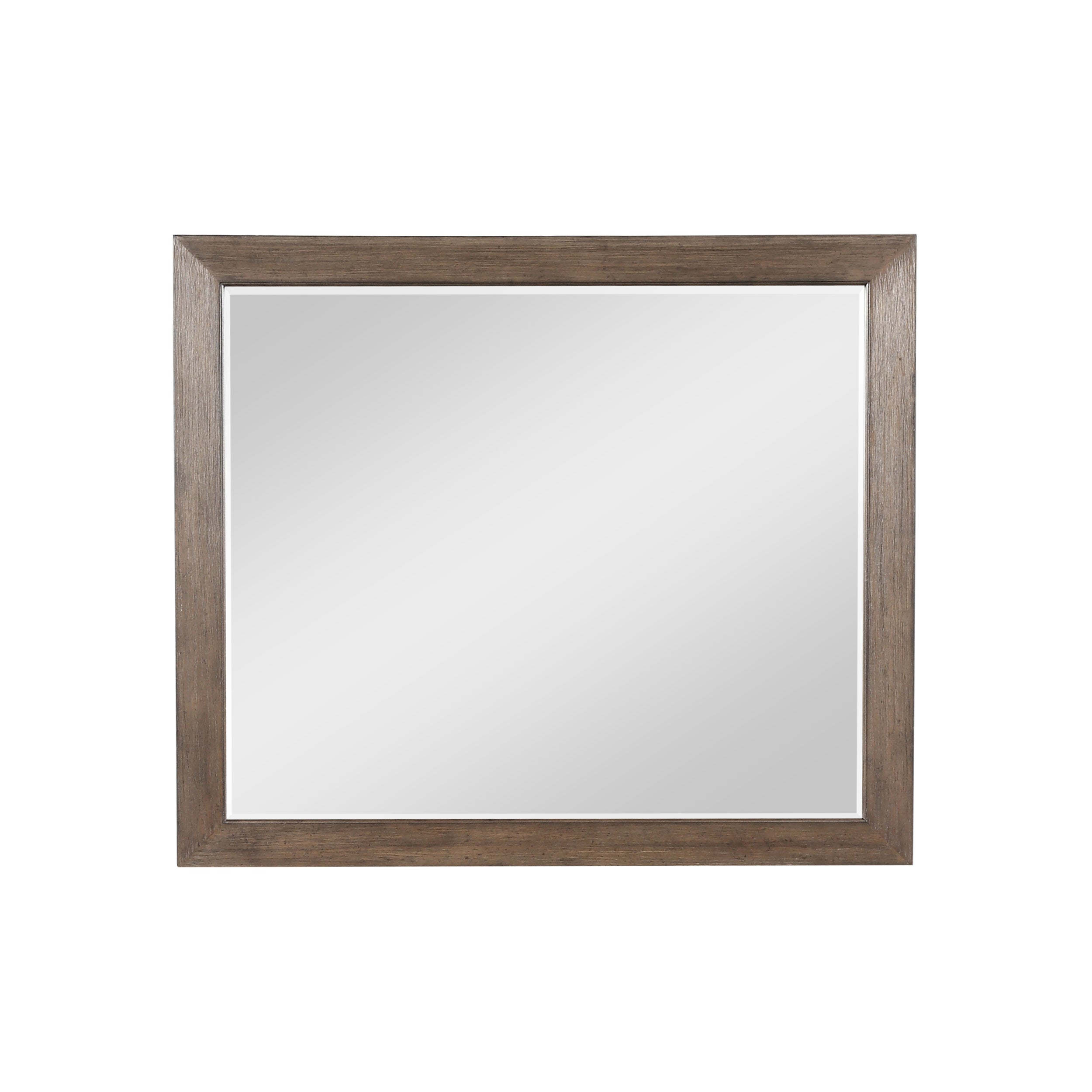 Arcadia Mirror, No Assembly Required, Old Forest Glen Finish Brown Bro