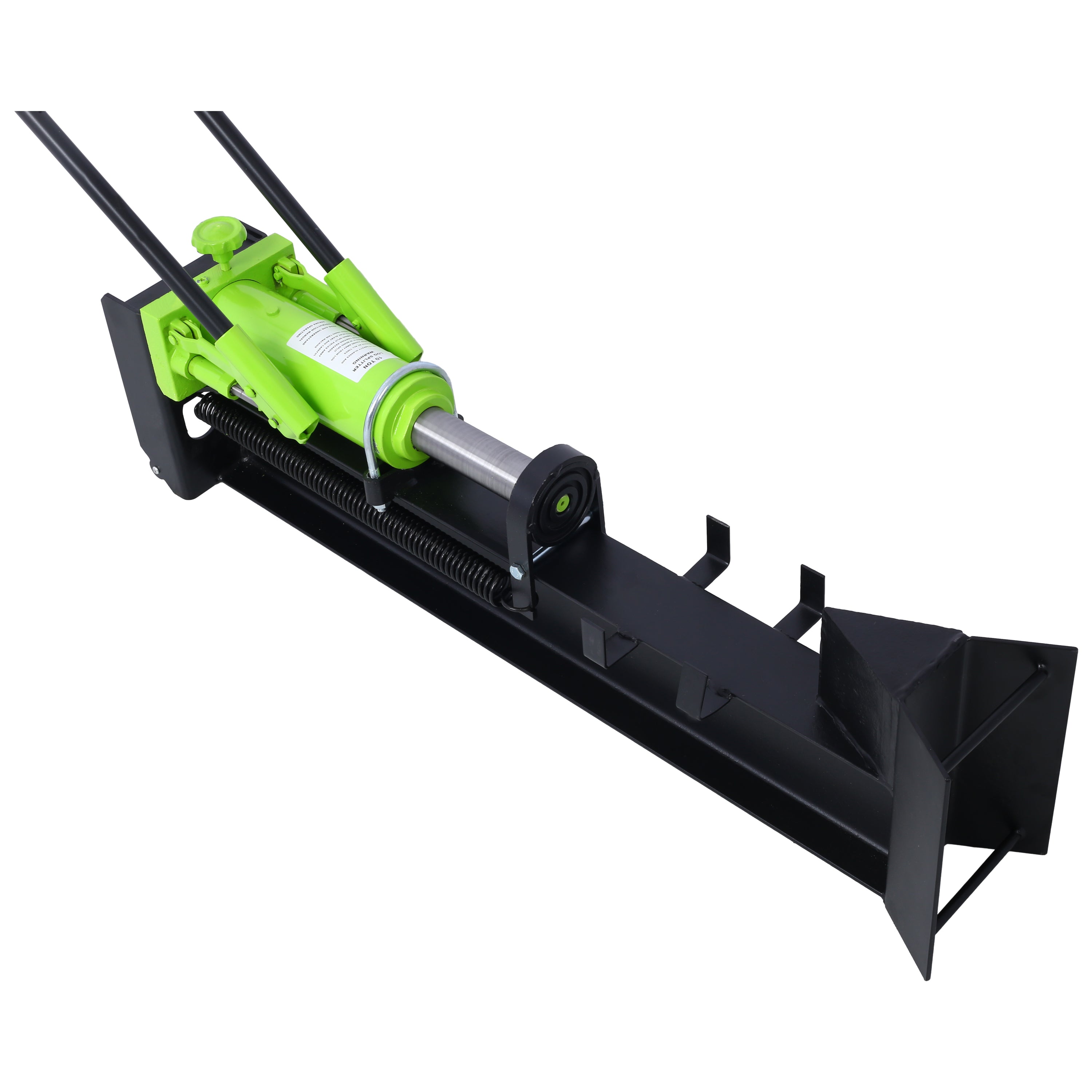 10 Ton Horizontal Log Splitter Wood Cutter Manual Hydraulic 2 Speed Wh