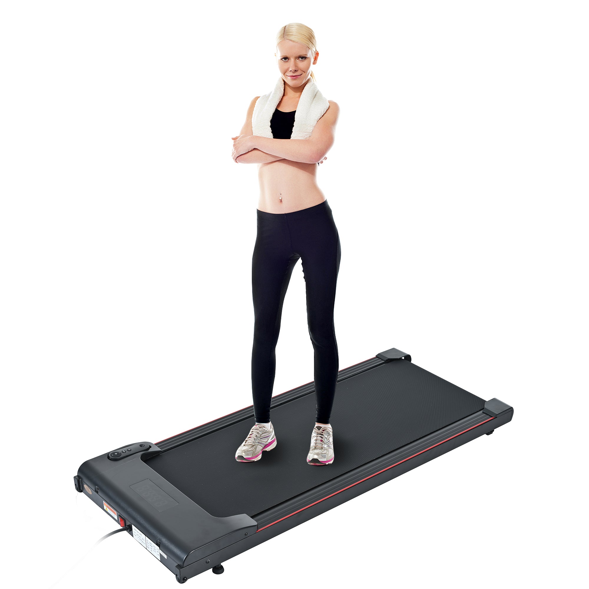 Brushless Motor Walking Pad 300 Lb Capacity, Desk Treadmill For Home O