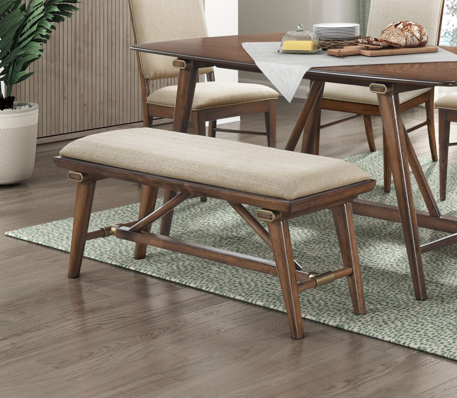 Mixed Wood Table Bench 5 Farmhouse Tables To Up Date Your Dining Room