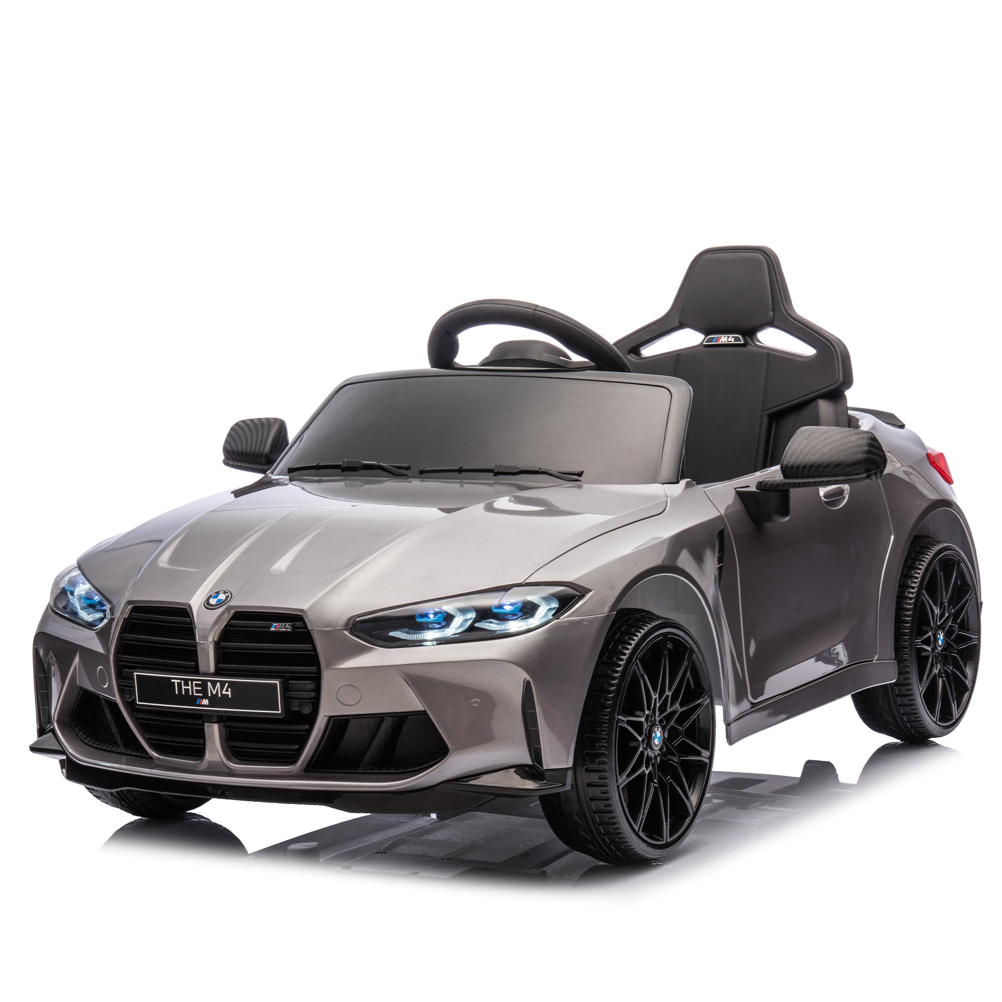 Bmw M4 12V Kids Ride On Painting Toy Car 2.4G W Parents Remote Control