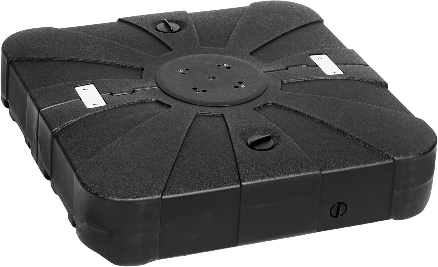 220Lb Capacity Fillable Mobile Offset Patio Base Market Cantilever Umb